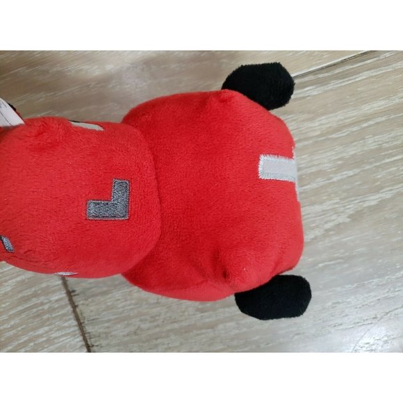 Mojang | Toys | Mojang Minecraft Mooshroom Plush Red Stuffed Bull Cow 5 ...